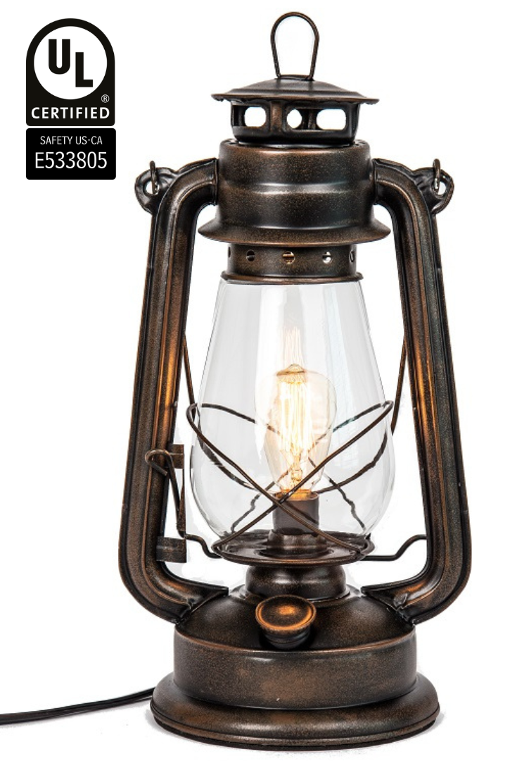 Rustic Table Lamp Lanterns - Muskoka Lifestyle Products